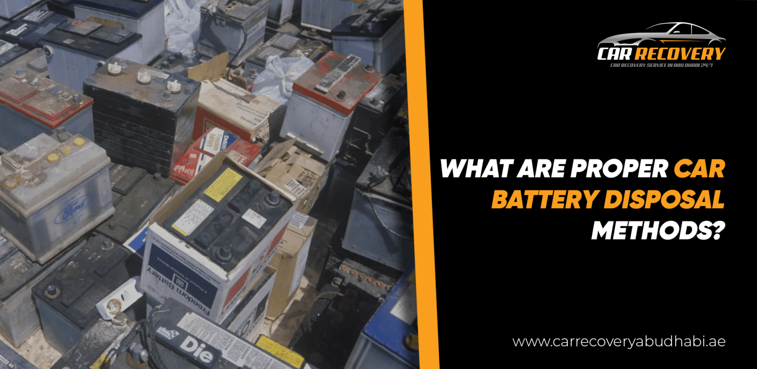 What are Proper Car Battery Disposal Methods?